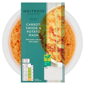 Waitrose Carrot, Swede & Potato Mash | Waitrose & Partners